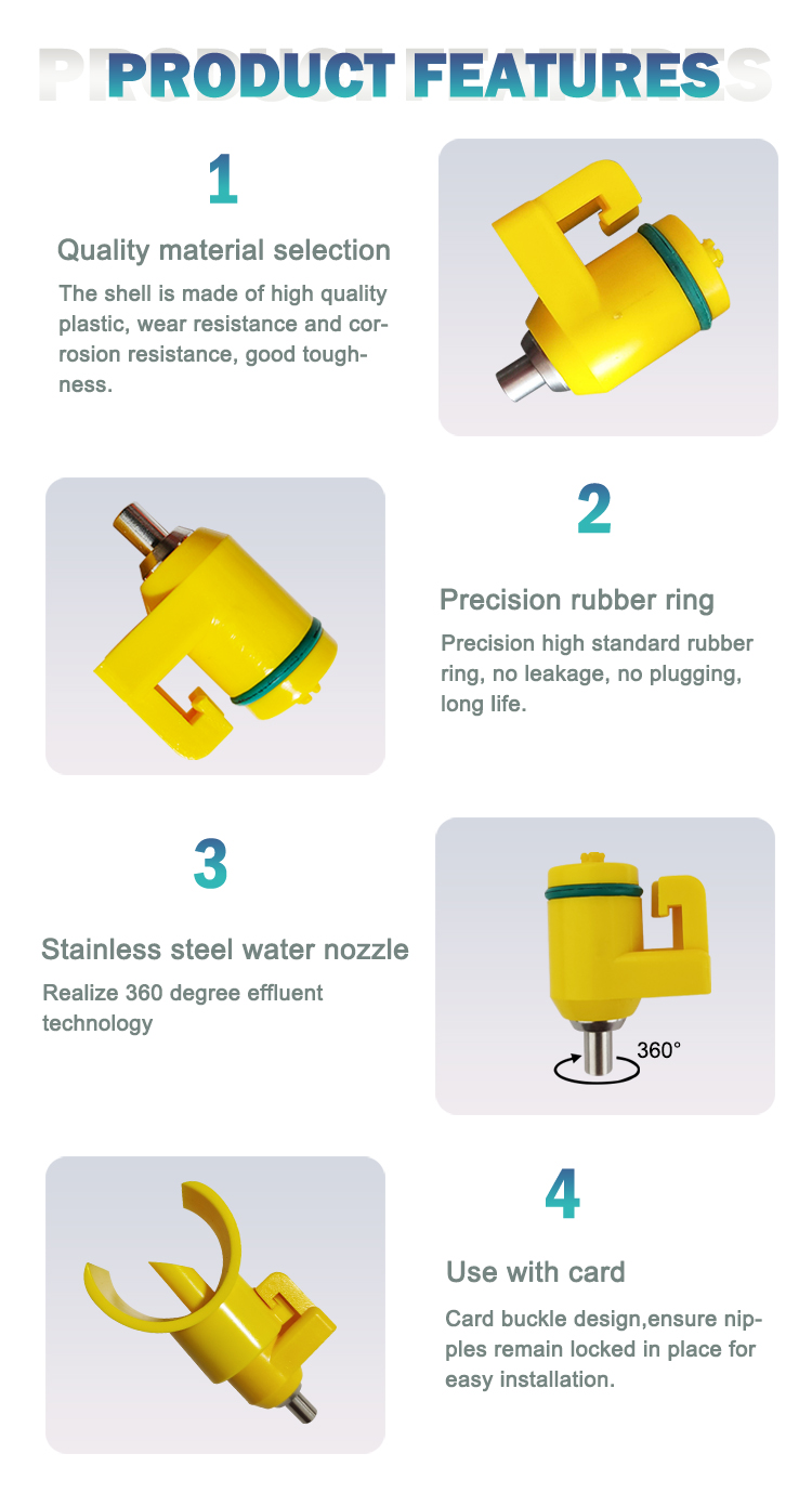 PH-103 Valco High Precision Automatic Nipple Drinker - Buy water nipple ...