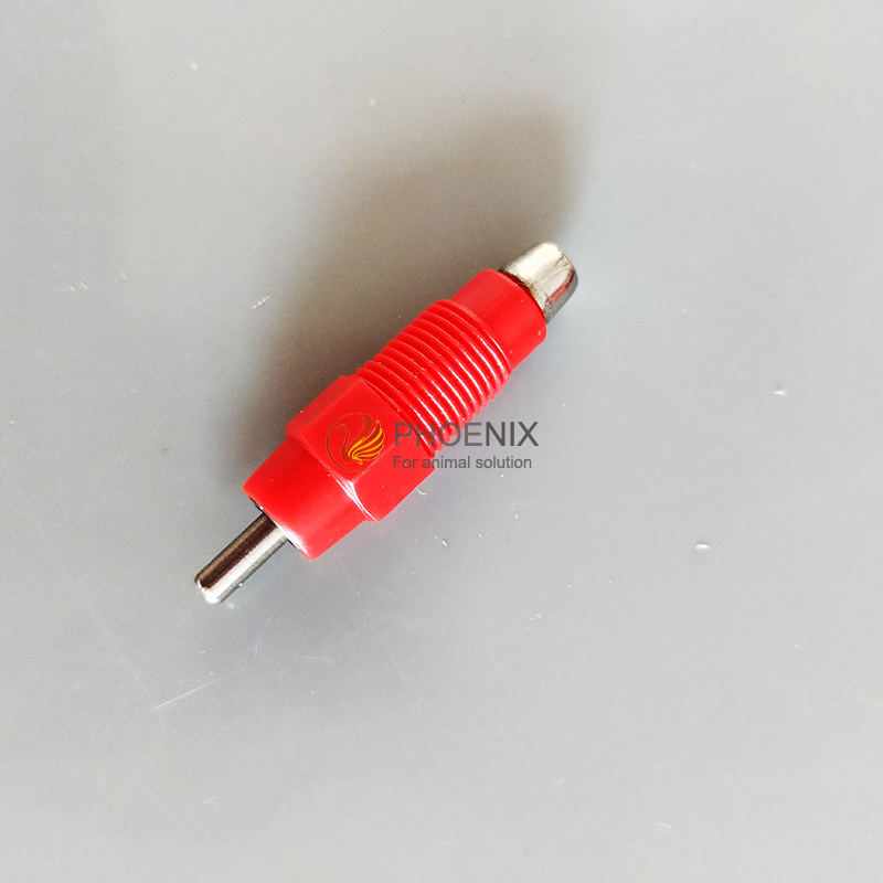 Red Color Poultry Nipple Drinkers Drinking Line Poultry Farm Building ...