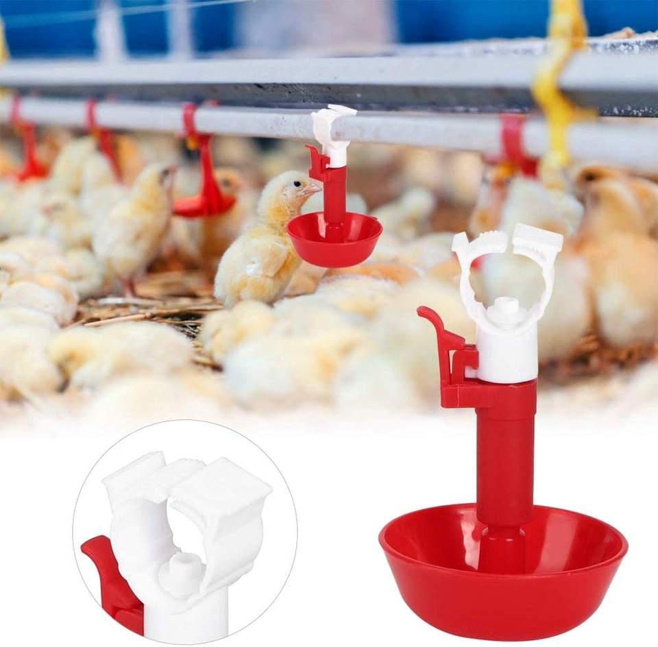 Chicken Nipple Drinker Automatic Water Drinking System With Two-lever ...