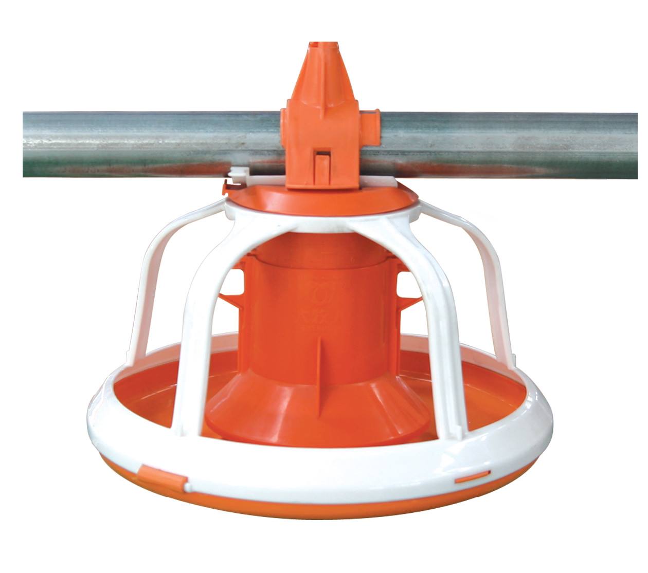 Chickne Feeding Pan Chain Hanging Bird Feeder Poultry Feed Or Chicken ...