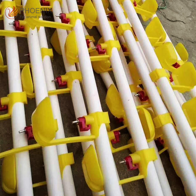 Round Pipe Poultry Drinking System Plastic PVC Round Pipe Water Pipe ...