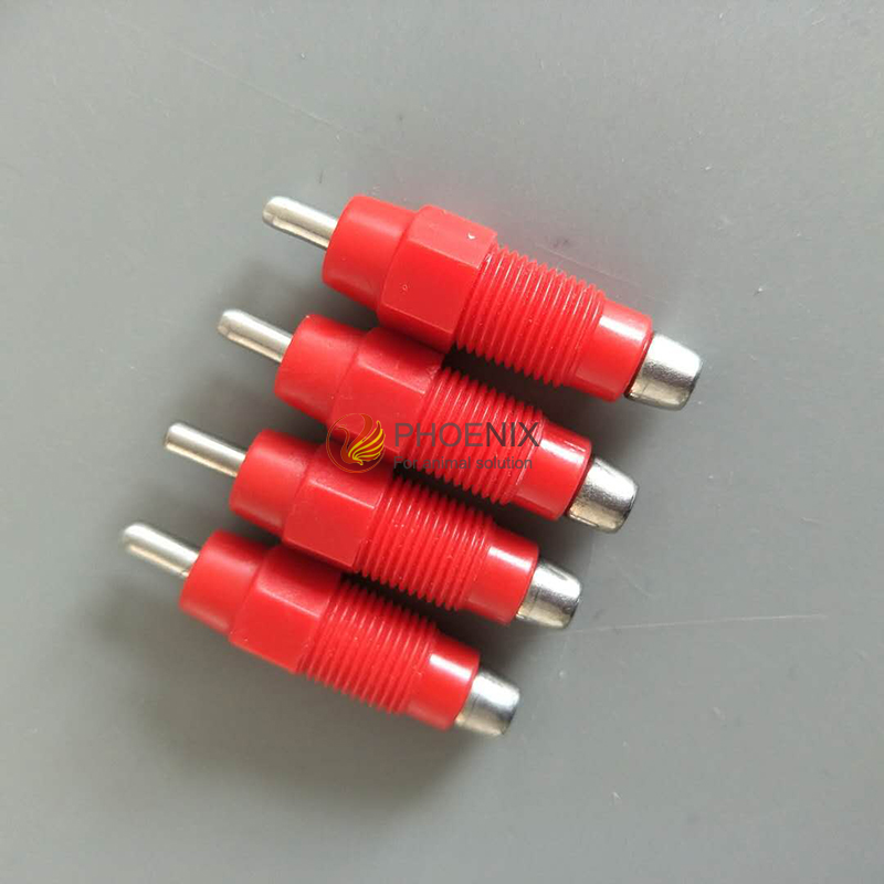 Red Color Poultry Nipple Drinkers Drinking Line Poultry Farm Building ...